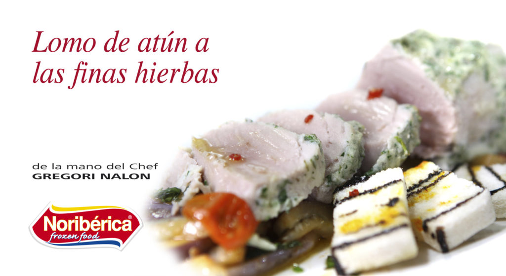 Lomo de atún a las finas hierbas - NORIBERICA