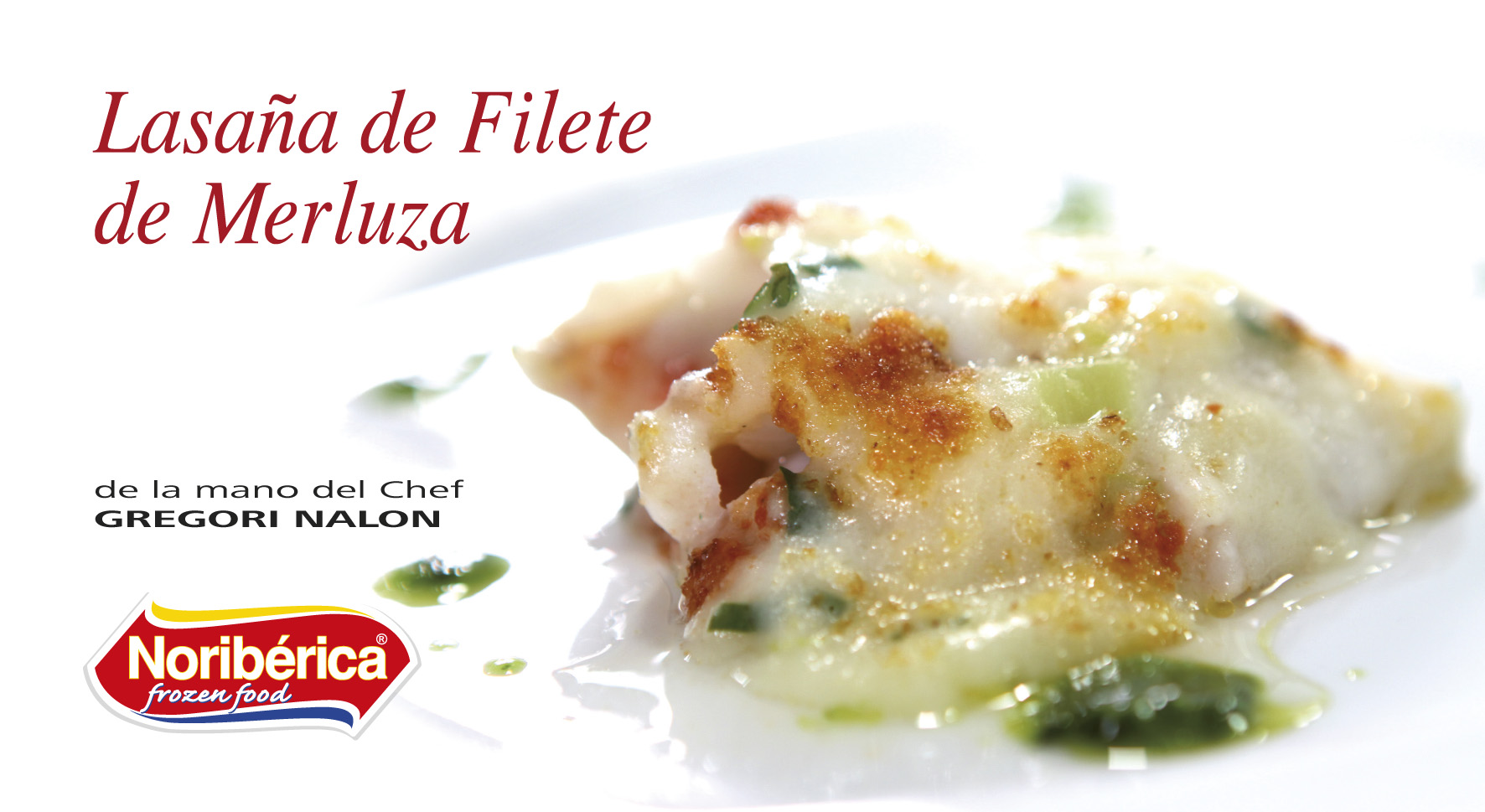Lasaña de Filete de Merluza - NORIBERICA